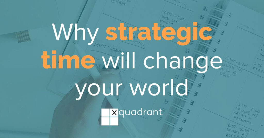 A roadmap to create Strategic Time - Xquadrant