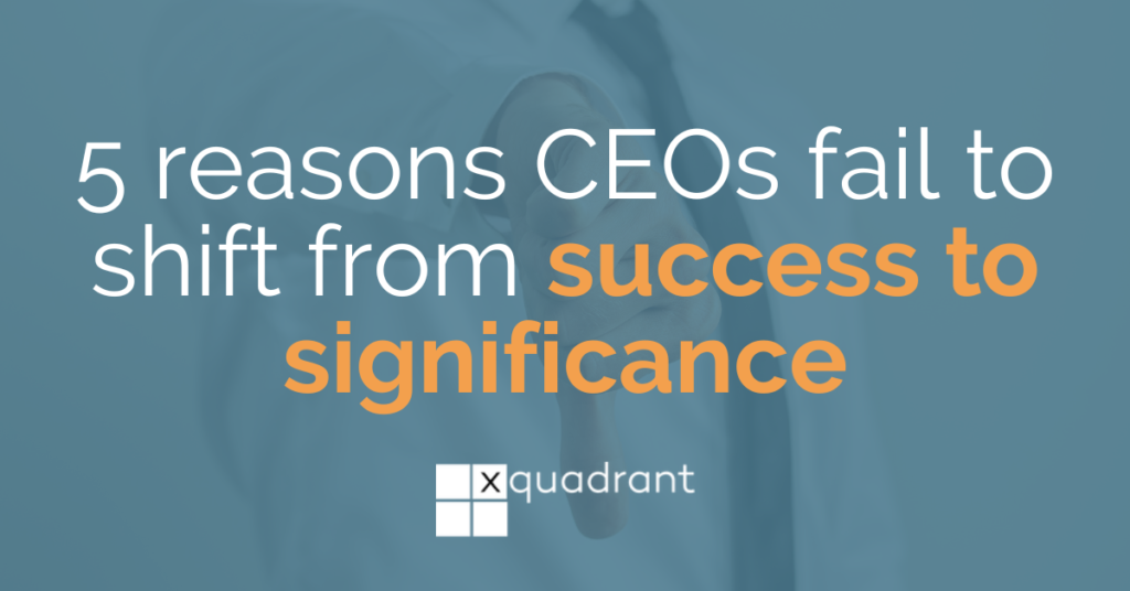 CEO decisions: what to focus on? - Xquadrant